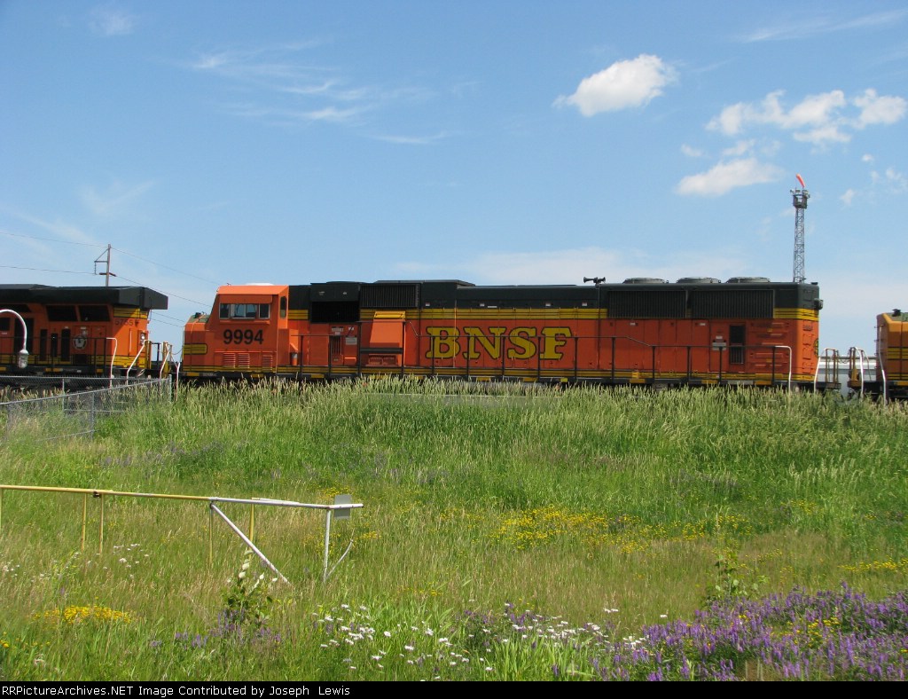 BNSF 9994 part of Inbound MERC Coal Train